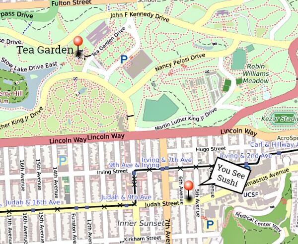 Sushi in San Francisco, at You See Sushi